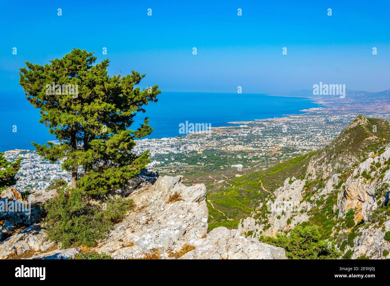 Aerial view of seaside of Karpaz peninsula on Cyprus Stock Photo - Alamy