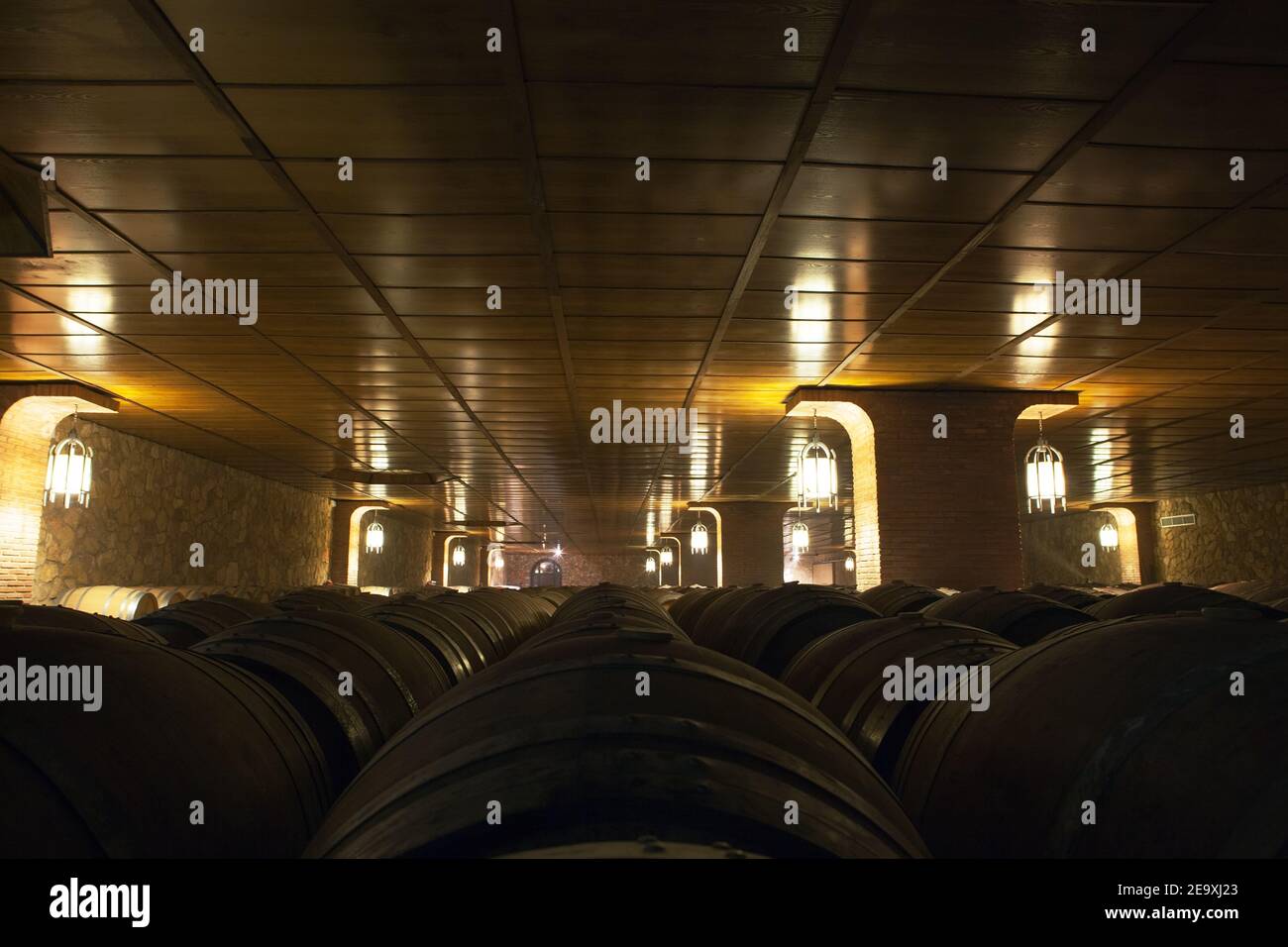 Ontanon Rioja Bodega, Logrono Stock Photo - Alamy