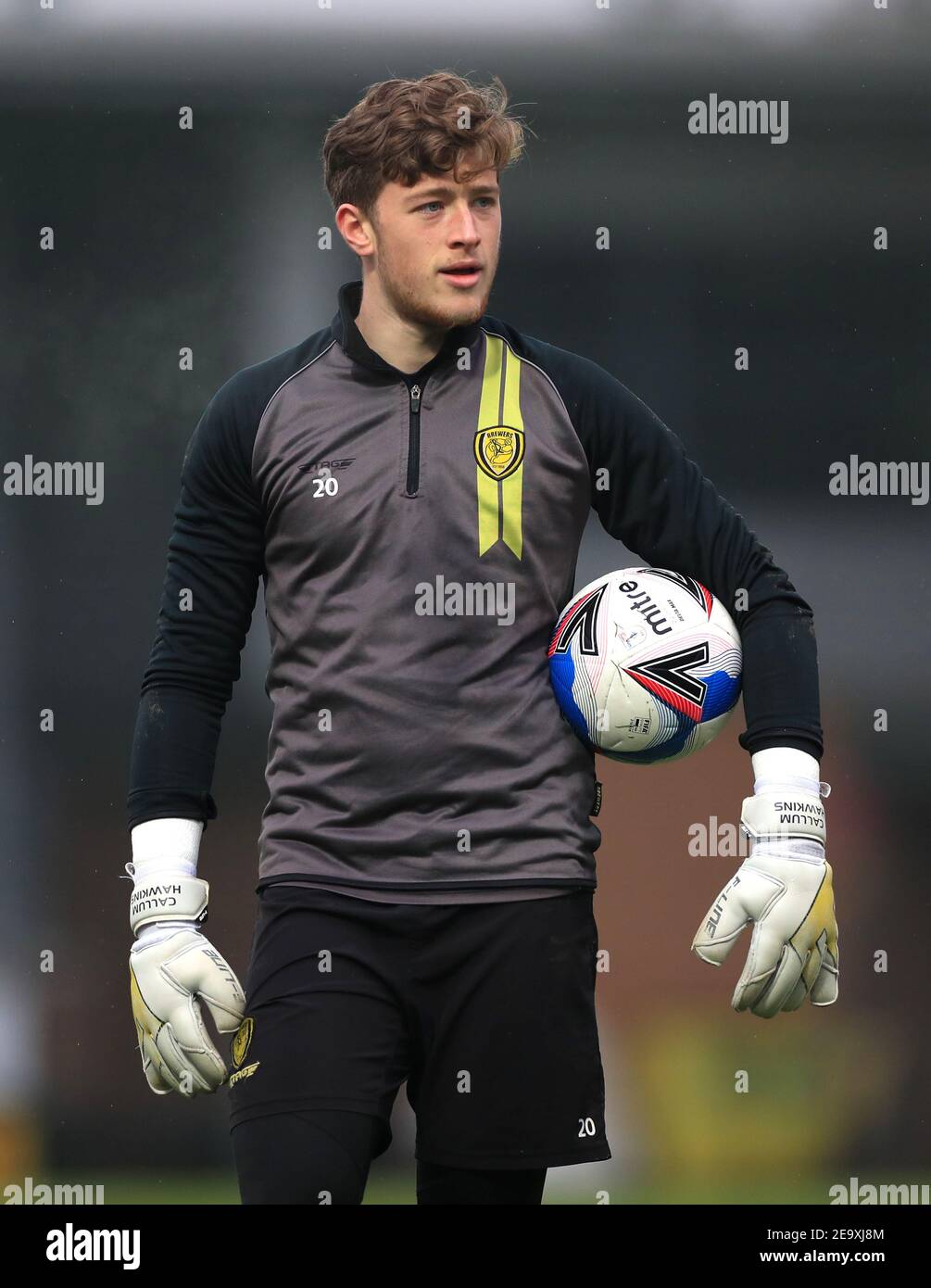 Goalkeeper callum burton hi-res stock photography and images - Alamy