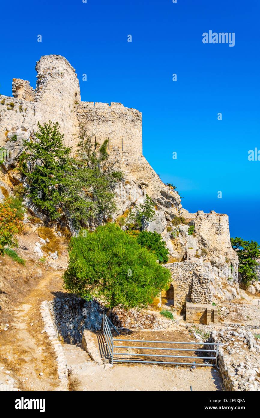 Kantara kalesi castle northern cyprus hi-res stock photography and ...
