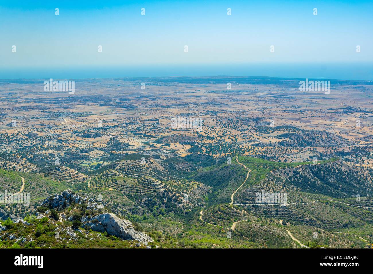 Rural countryside of Northern Cyprus Stock Photo - Alamy