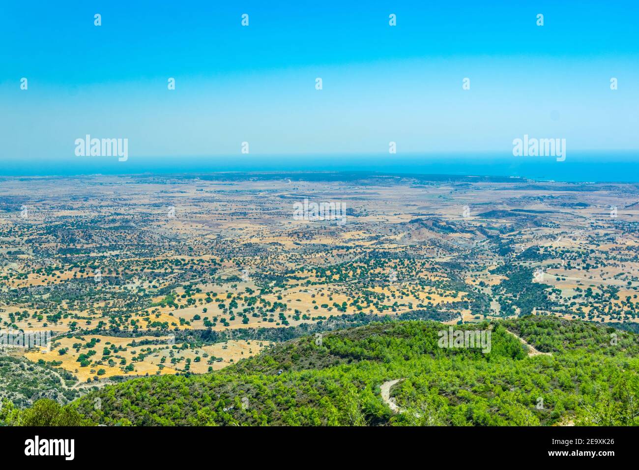 Rural countryside of Northern Cyprus Stock Photo - Alamy