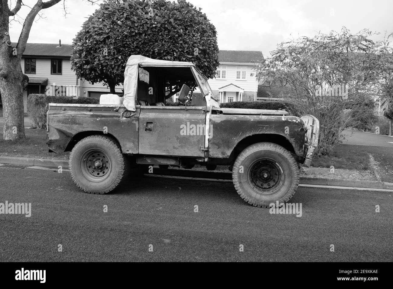 February 2021 - Old Land Rover built up into an off road fun truck ...