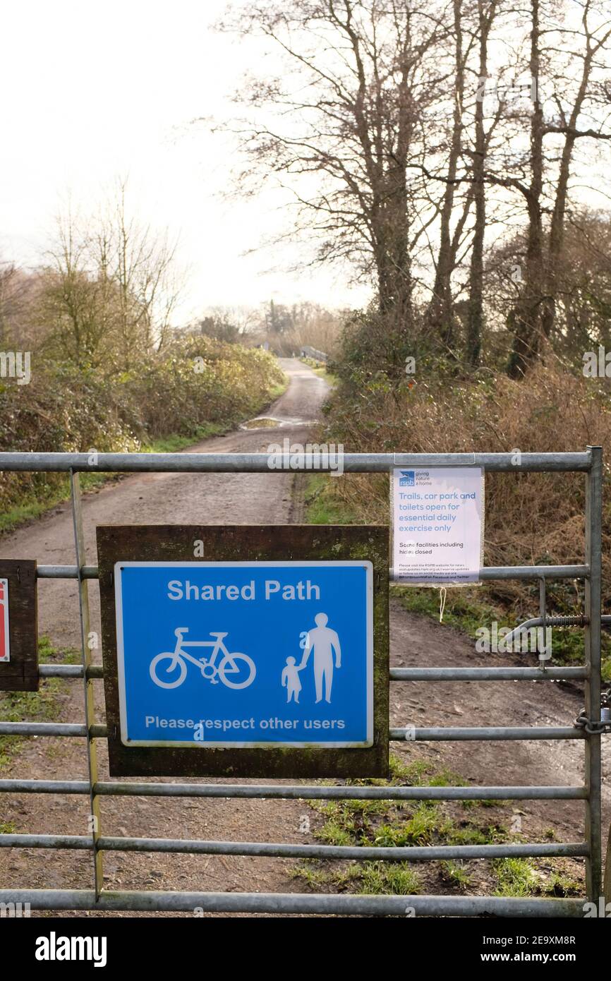 Rspb sign signs uk hi-res stock photography and images - Alamy