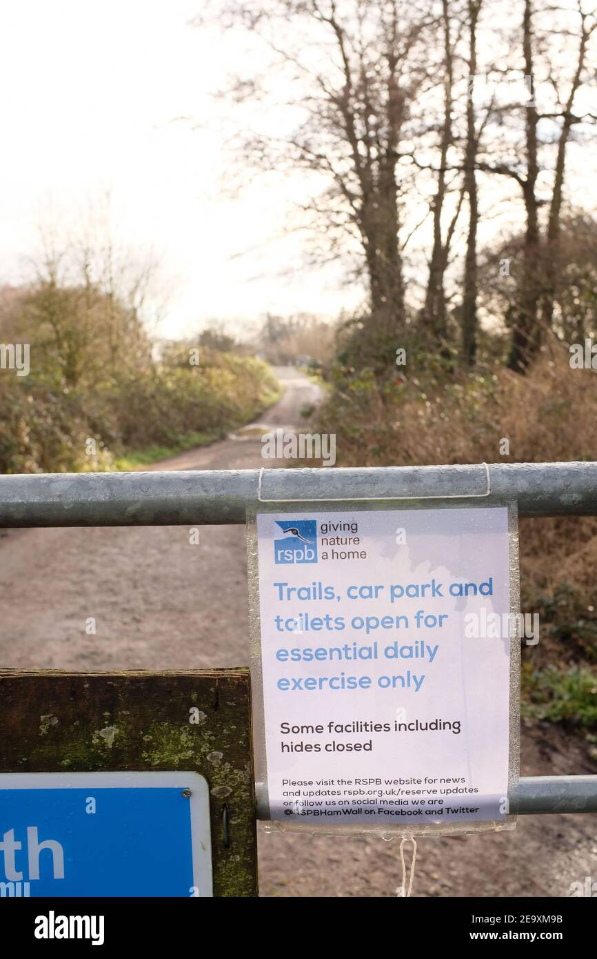 Rspb sign signs uk hi-res stock photography and images - Alamy