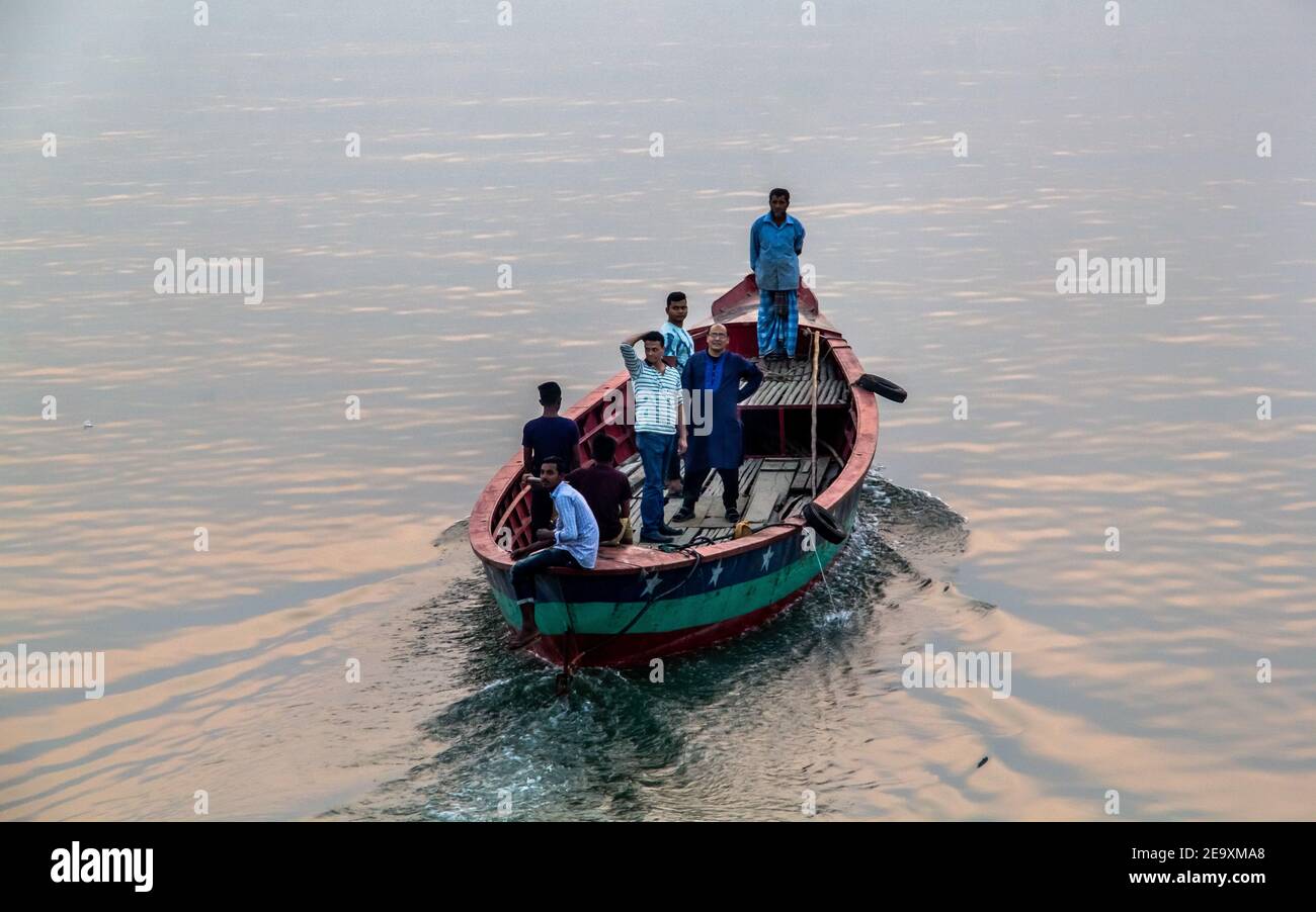 A journey by boat I captured this image from Munshigonj, Bangladesh ...