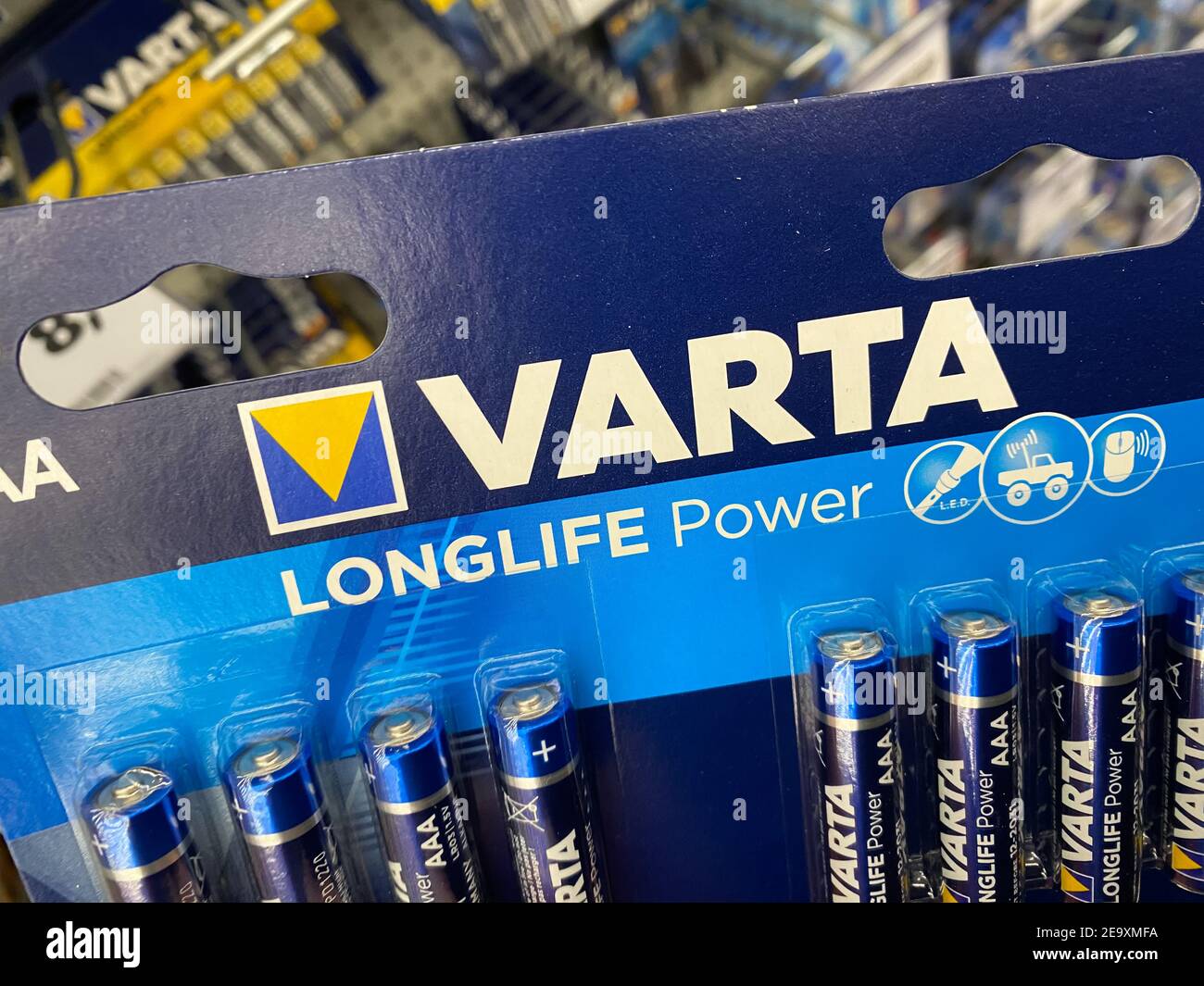 Varta logo hi-res stock photography and images - Alamy