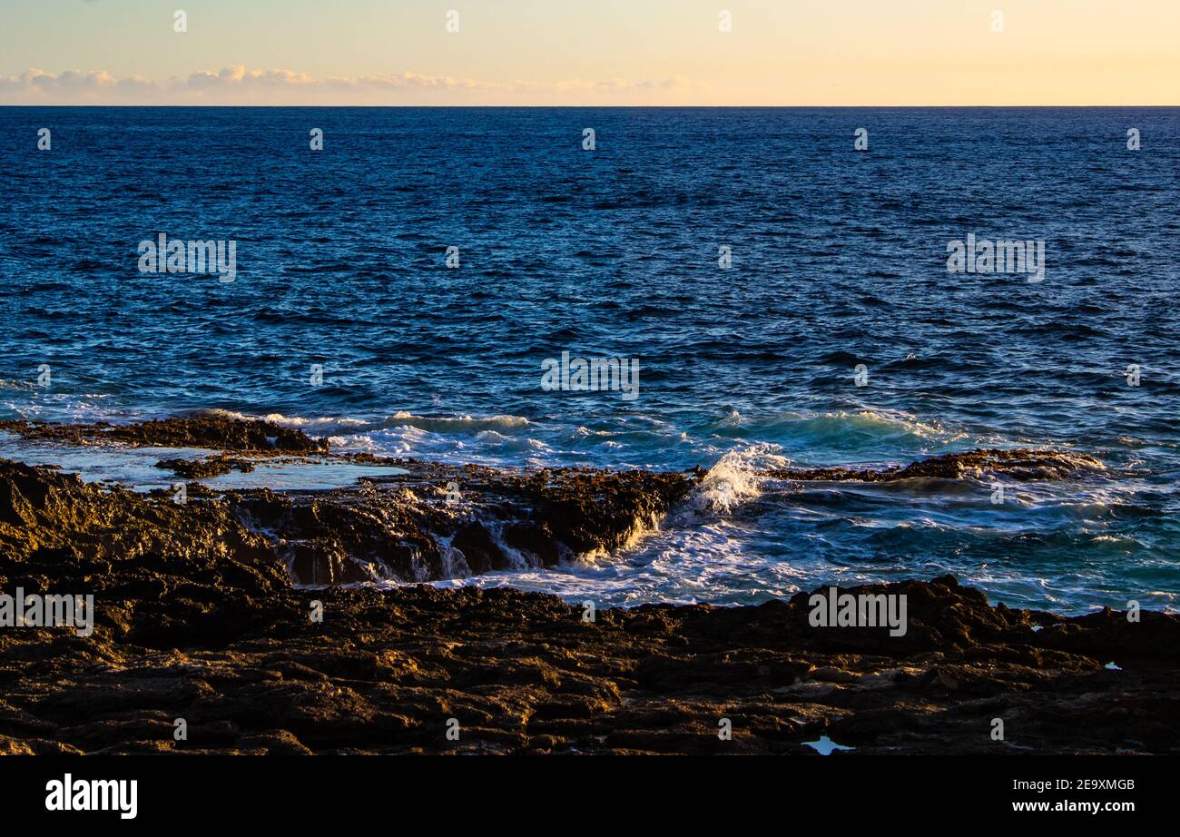 Puaena point west side hawaii Stock Photo - Alamy