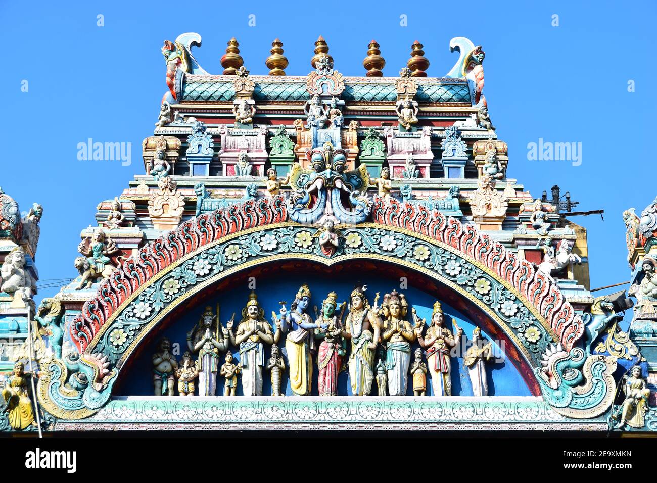 Meenakshi Amman Temple, Madurai, India Stock Photo - Alamy
