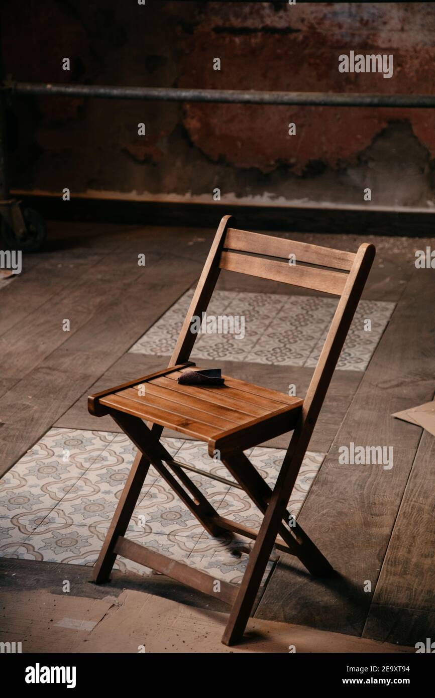Dust on chair hi-res stock photography and images - Alamy