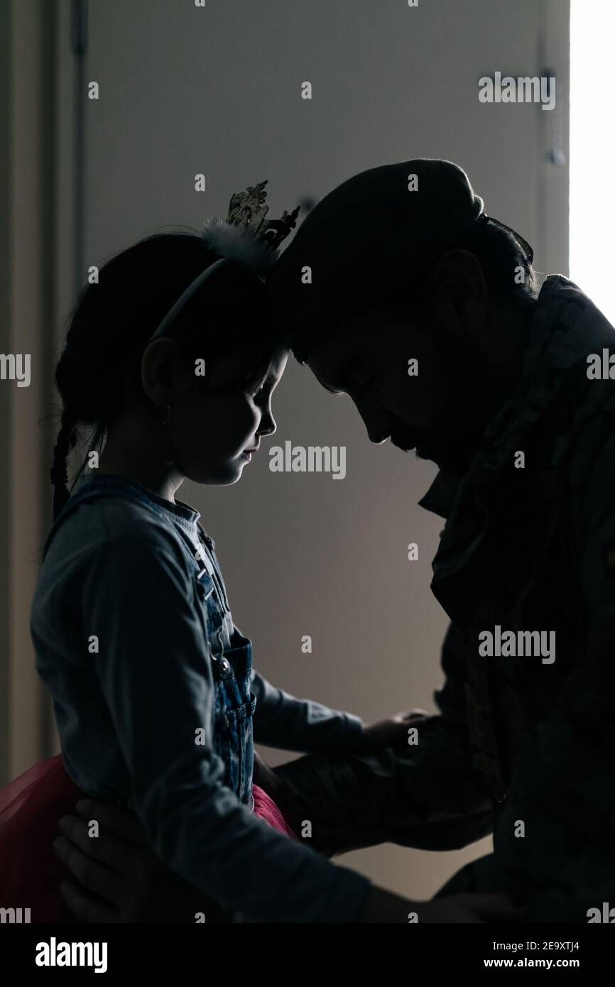 Child touch forehead hi-res stock photography and images - Alamy
