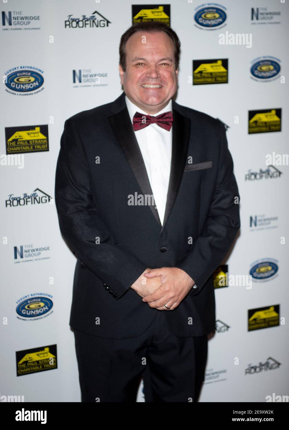 Shaun Williamson at the Paul Strank Charity Gala supporting Shooting ...