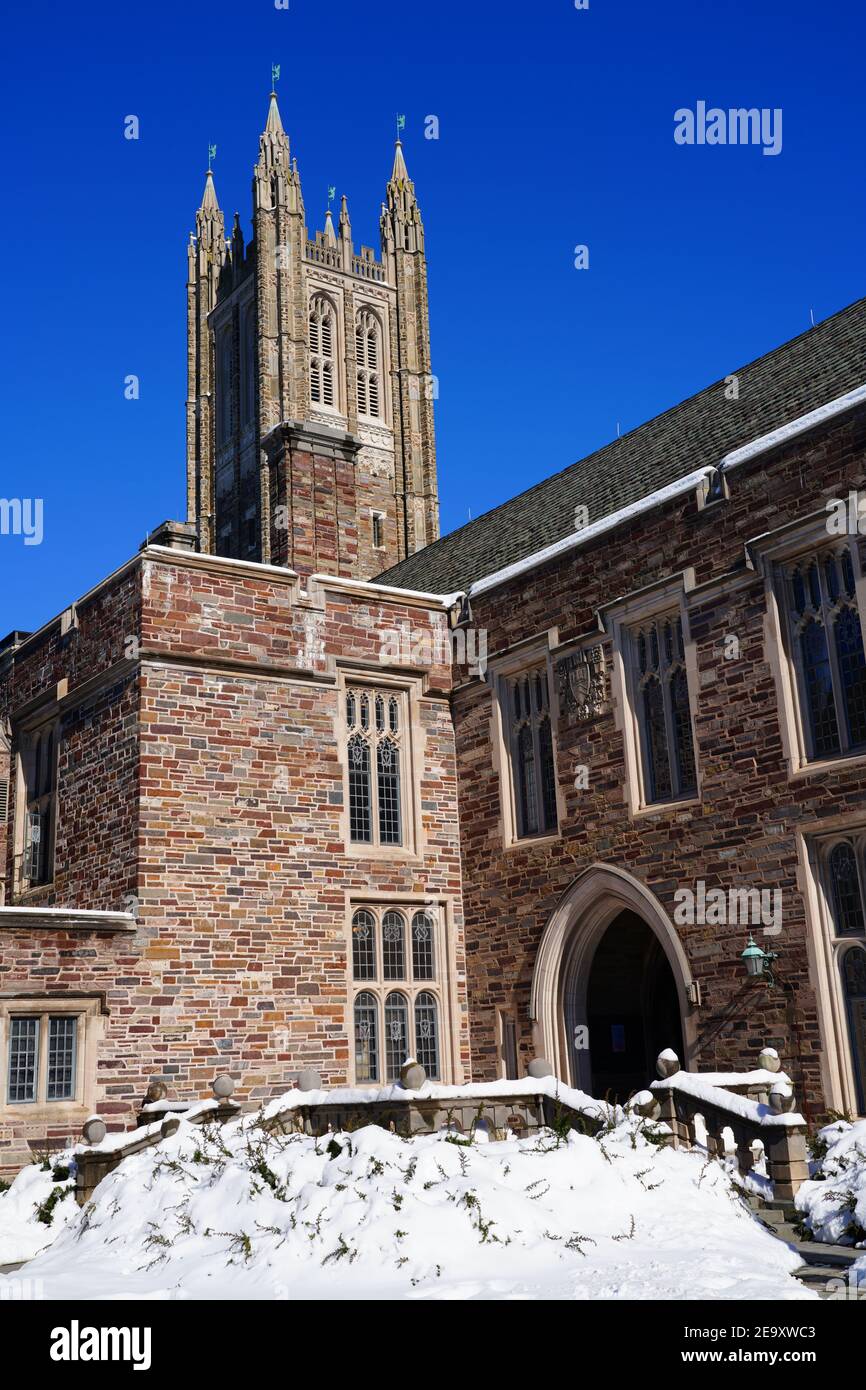 Princeton University Campus Snow