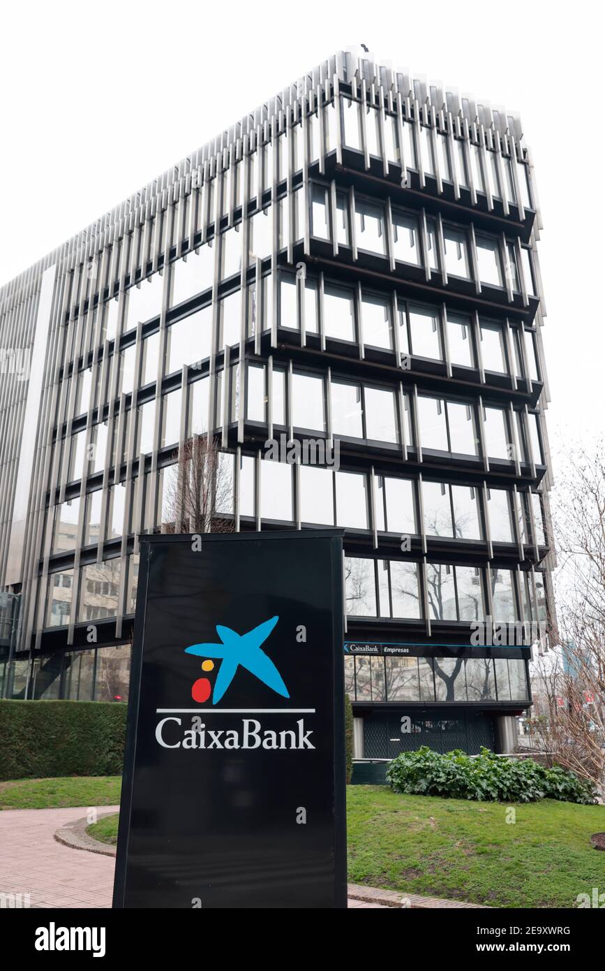 Headquarters of Spanish company XXX in Madrid, Spain Stock Photo - Alamy