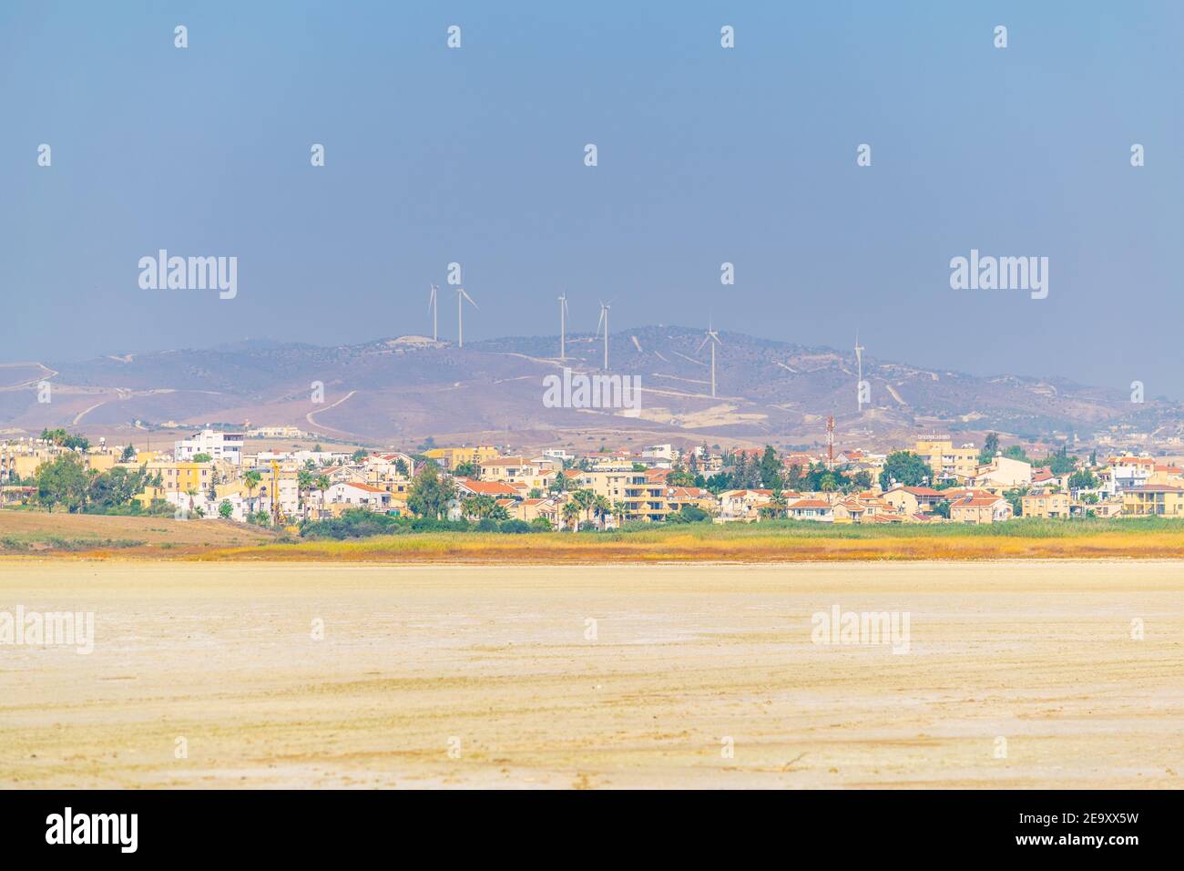 Cyprus wind turbine water hi-res stock photography and images - Alamy