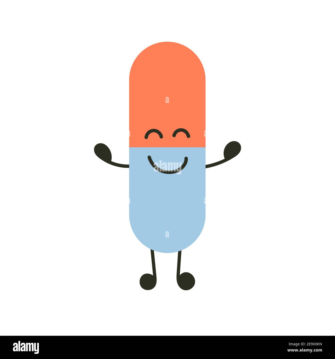 Funny medicine pills character happiness. Humor medical emoticons pills ...