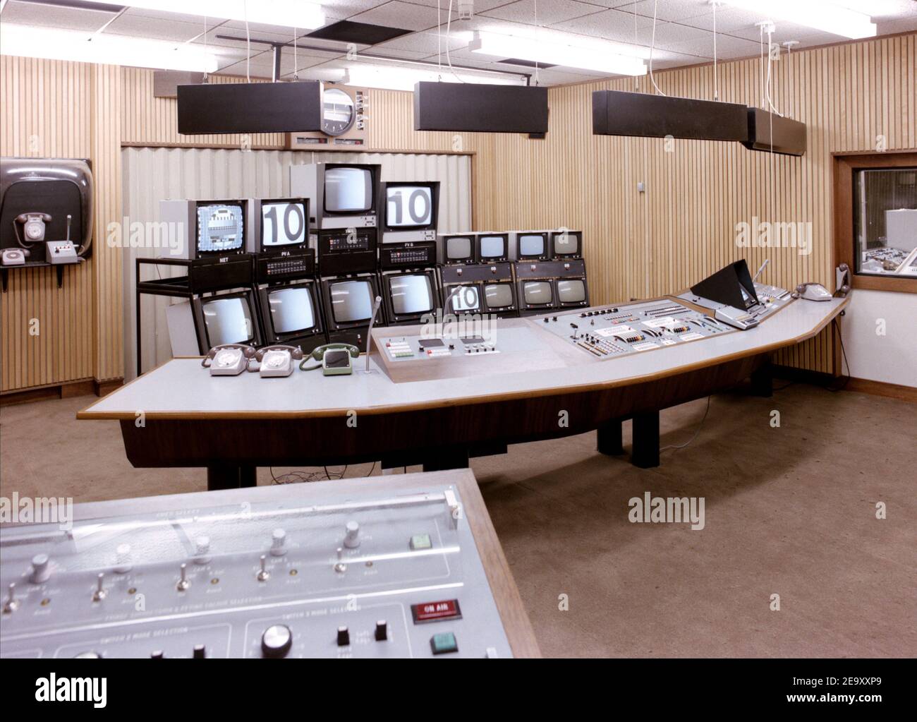 Tv Studio Control Room