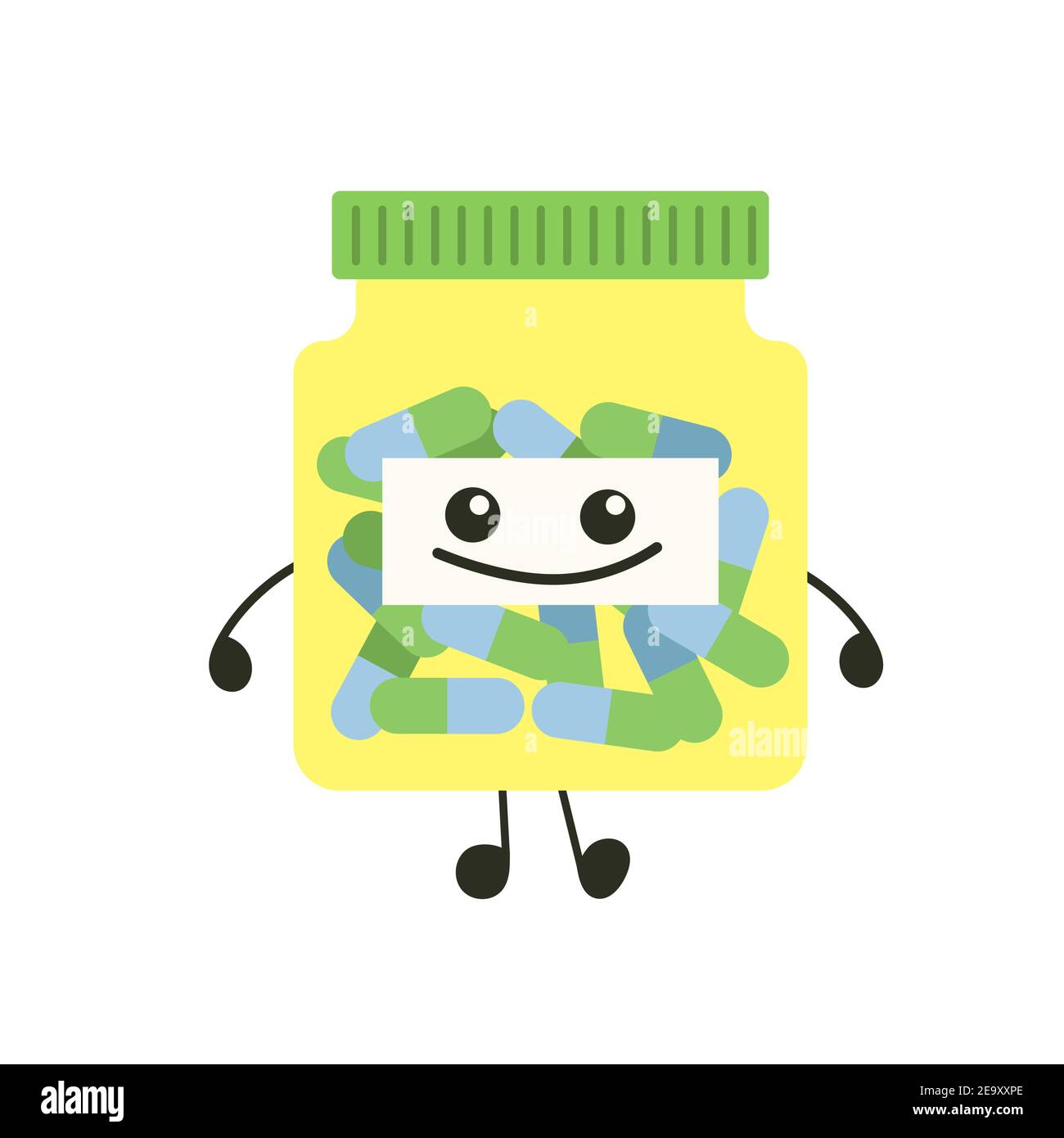 Funny medicine pills character happiness. Humor medical emoticons pills ...