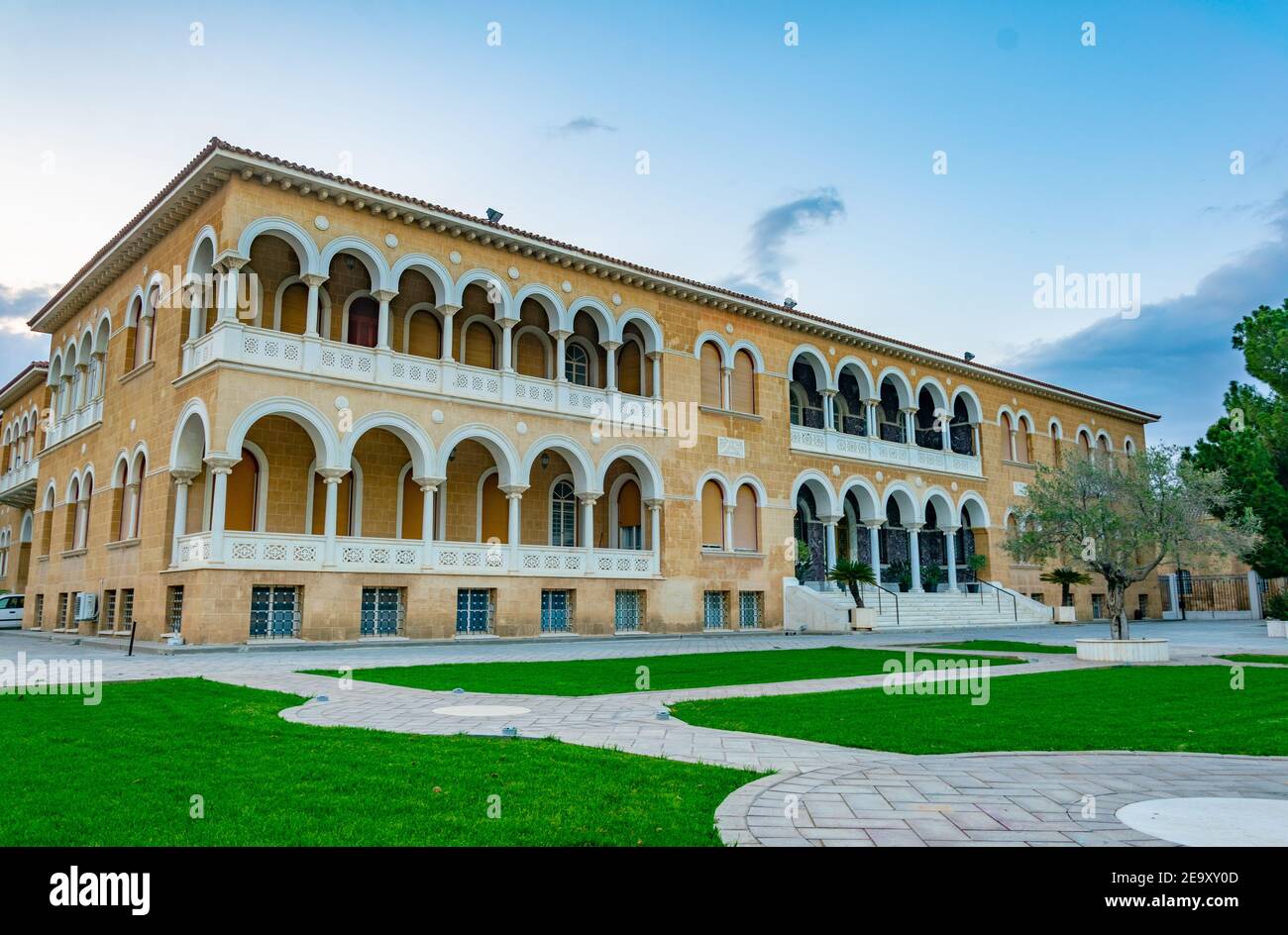 Archibishop's Palace at Nicosia, Cyprus Stock Photo - Alamy