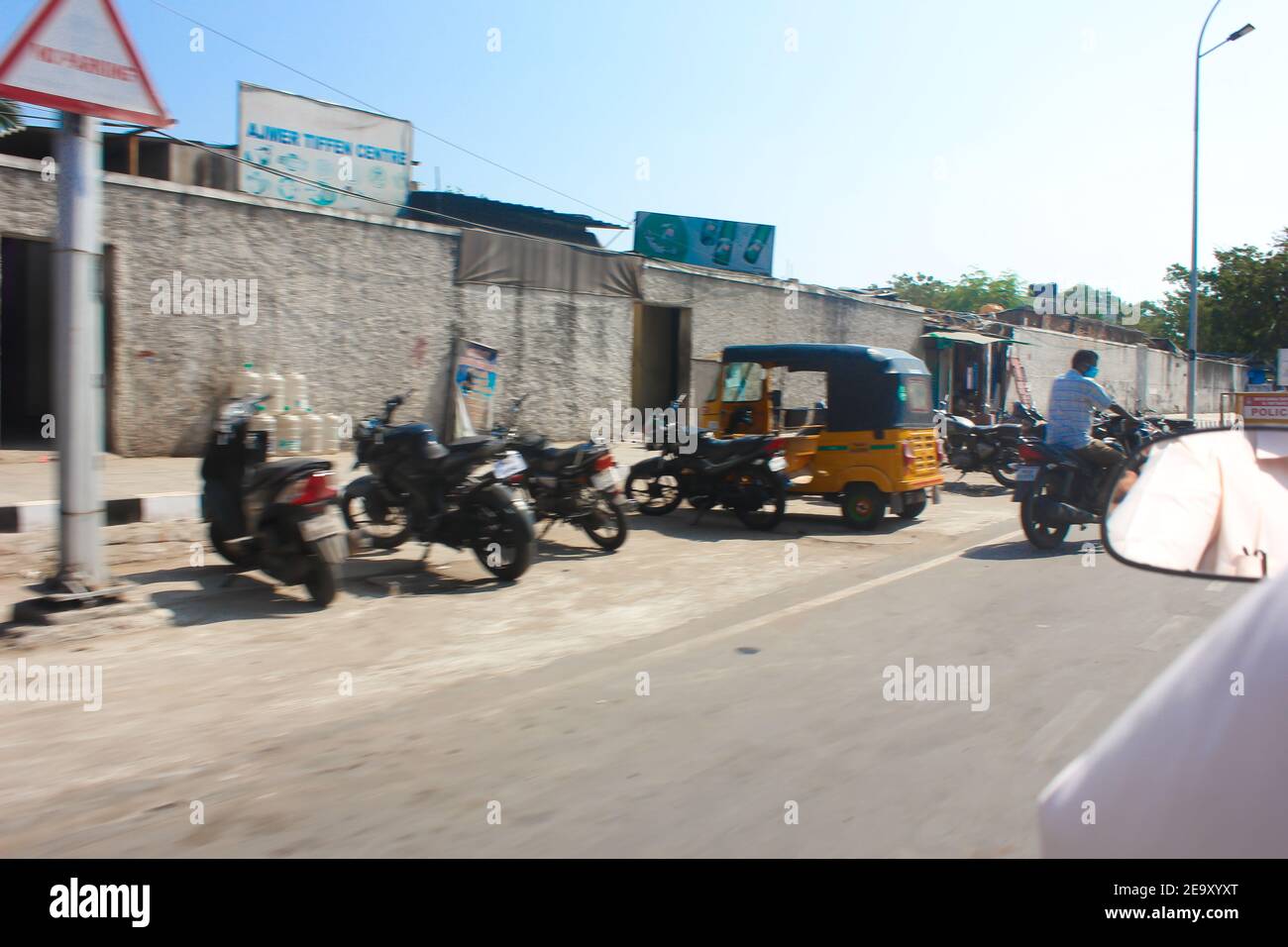 Indian street life Stock Photo - Alamy