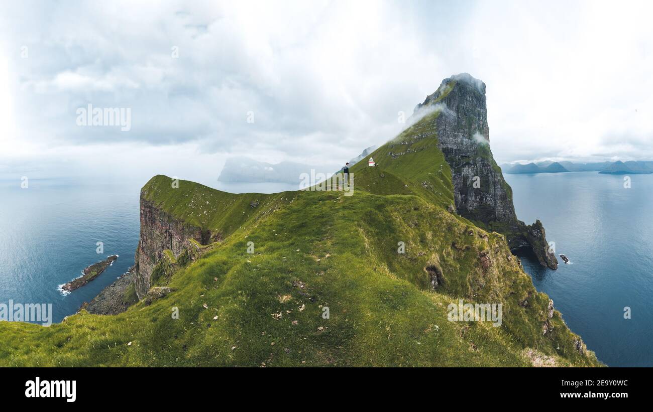 Hike to kallur lighthouse hi-res stock photography and images - Alamy