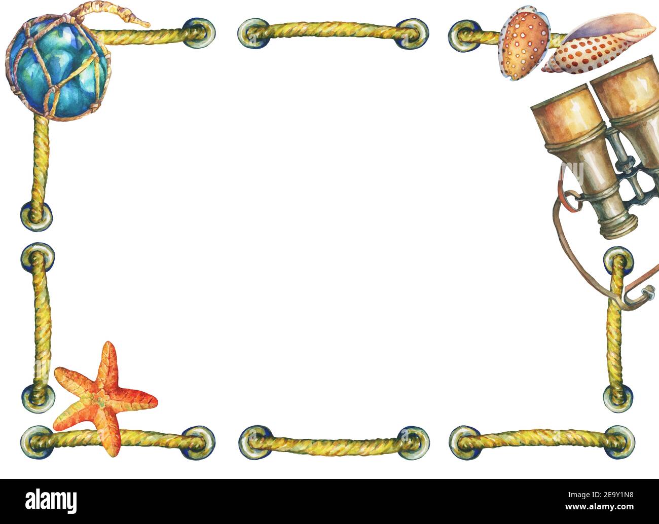 Seashell Page Border