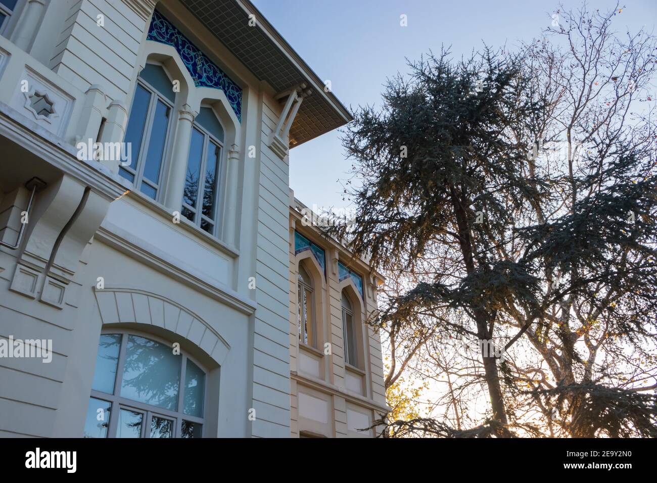 classical and modern architecture exterior walls, doors and windows ...