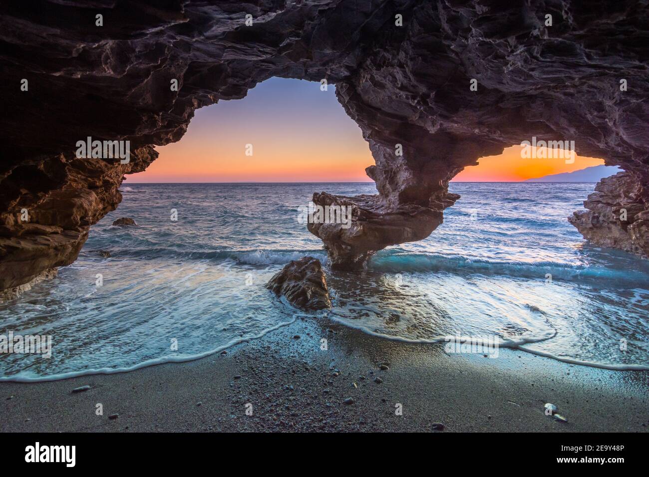 Greece scenery wallpaper hi-res stock photography and images - Alamy