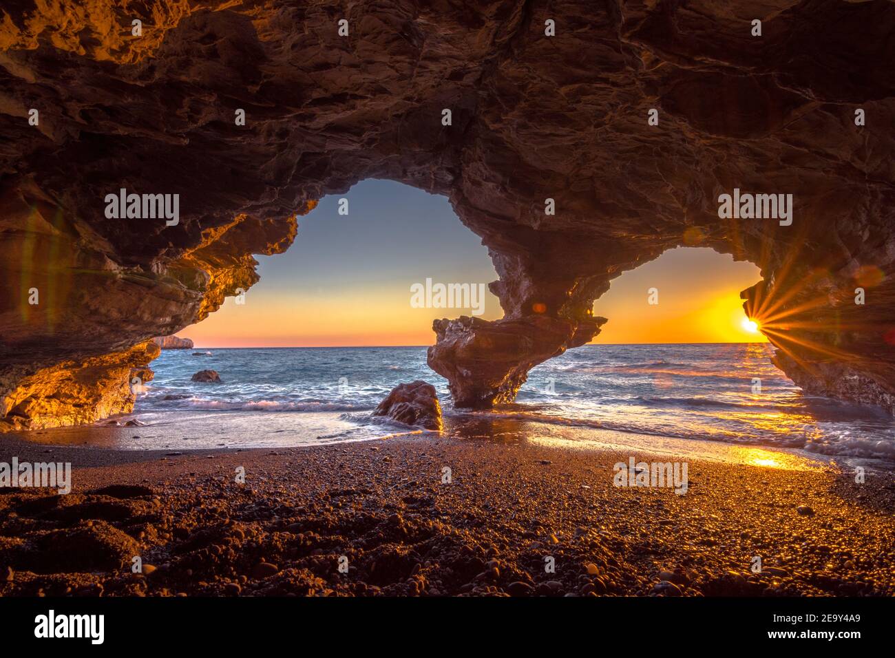 Greece scenery wallpaper hi-res stock photography and images - Alamy