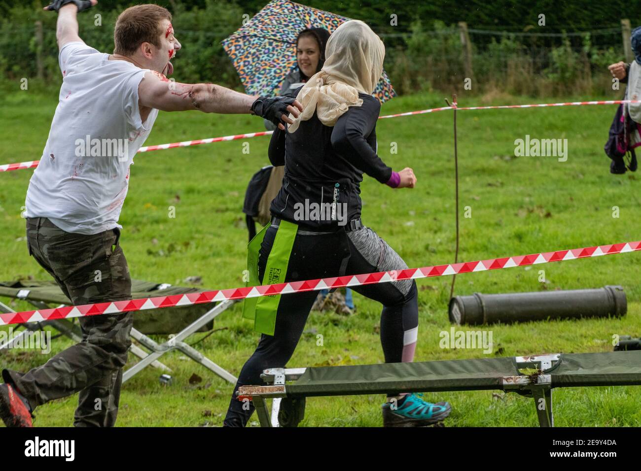 People Being Chased By Zombies