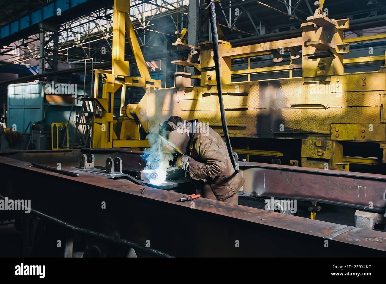 Railway welding hi-res stock photography and images - Alamy