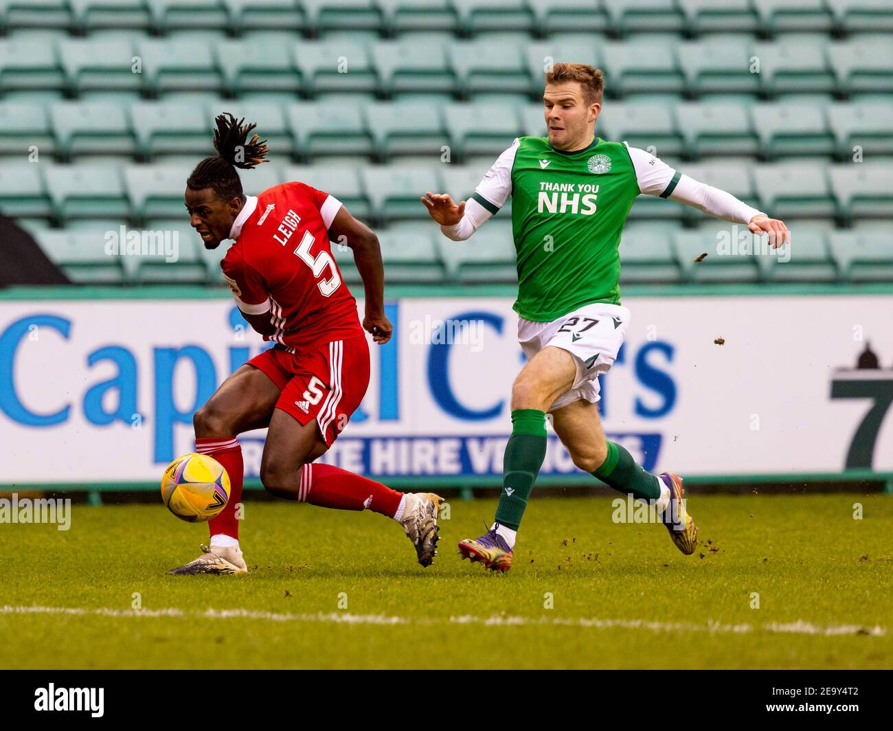 Easter Road, Edinburgh, UK. 6th Feb, 2021. Scottish Premiership ...