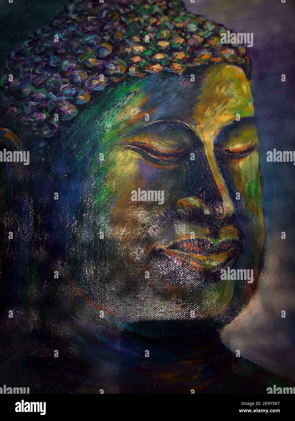 Modern buddhist art hi-res stock photography and images - Alamy