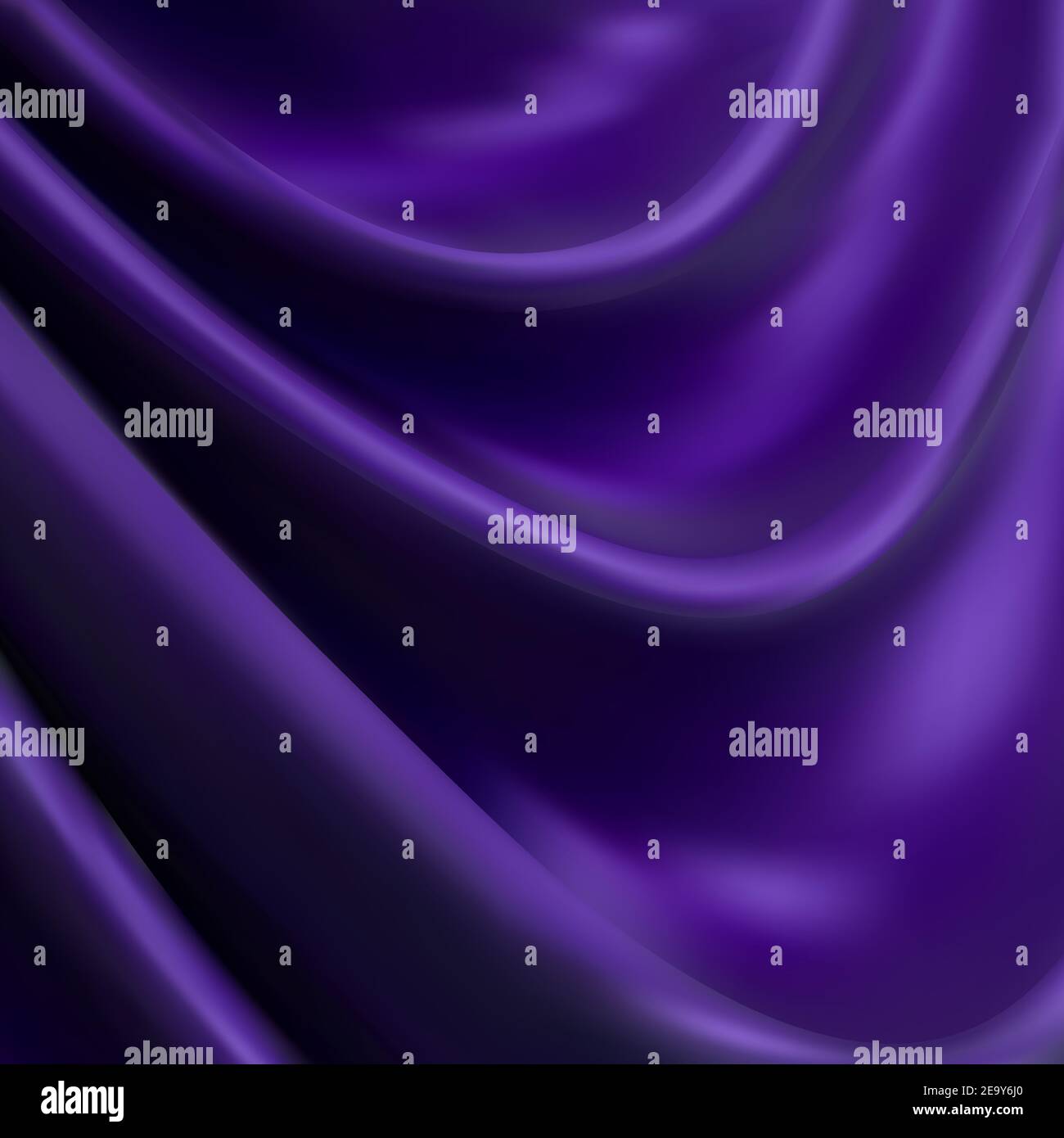 violet Satin Silky Cloth Fabric Textile Drape with Crease Wavy Folds ...