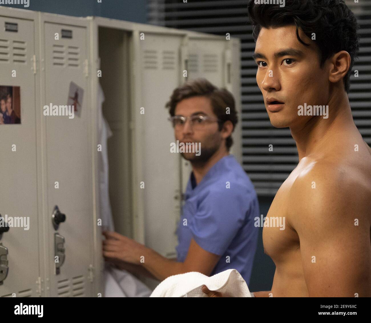 ALEX LANDI and JAKE BORELLI in GREY'S ANATOMY (2005). Season 15 x 3 ...