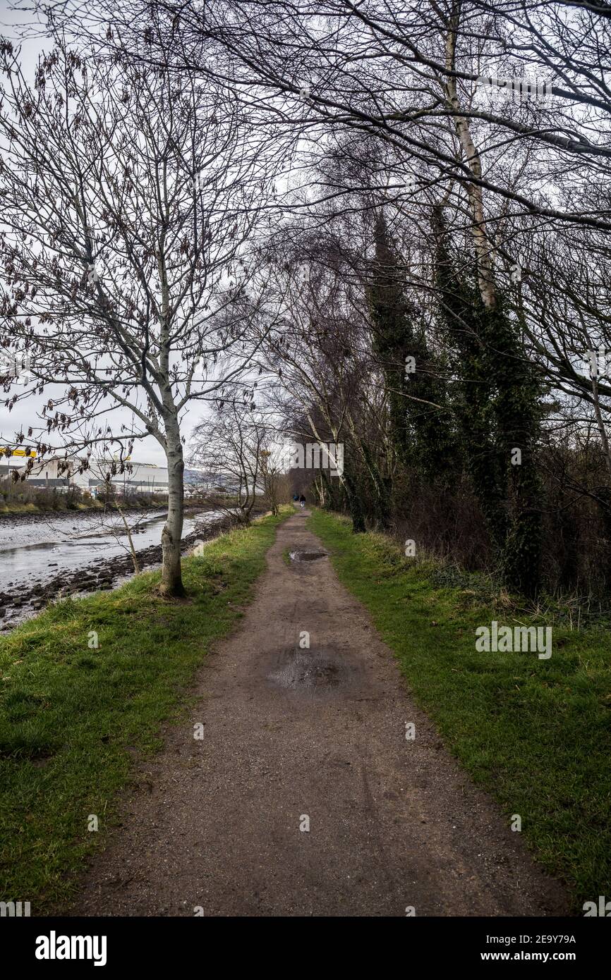 Vintage park path hi-res stock photography and images - Alamy