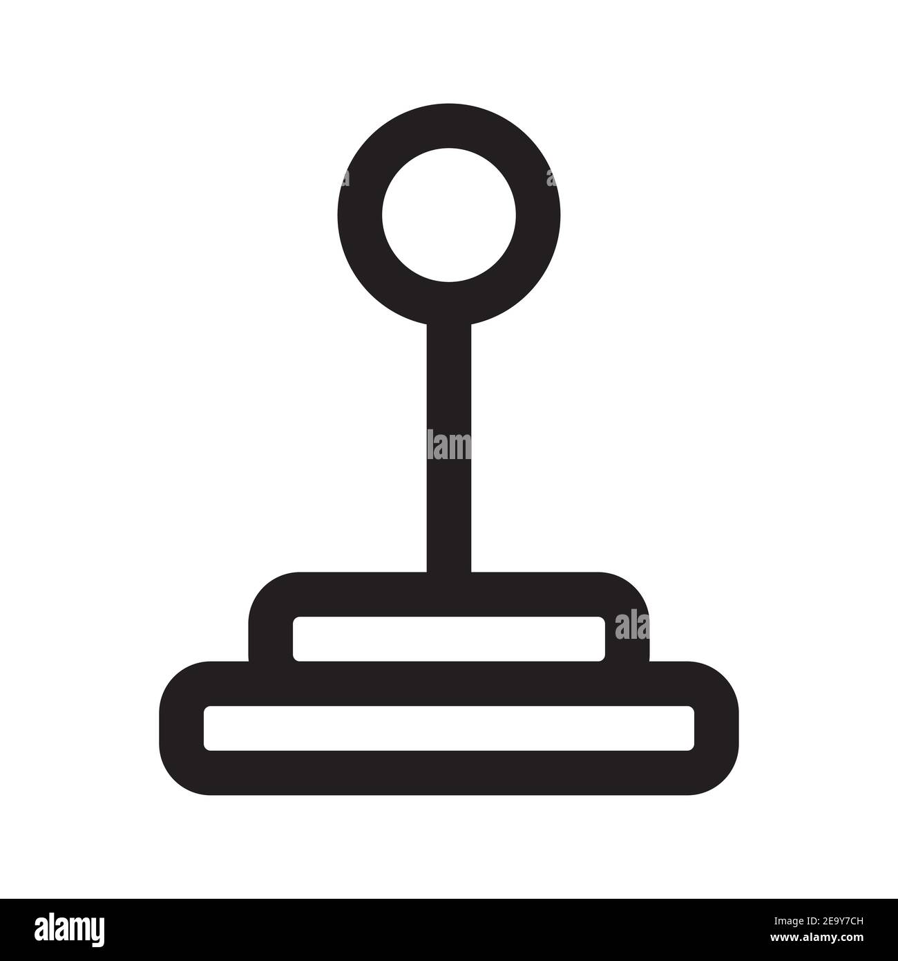 Joystick icon outline simple hi-res stock photography and images - Alamy