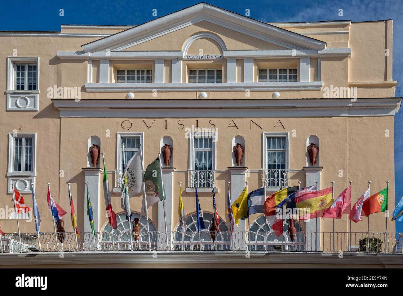 Capri flag hi-res stock photography and images - Alamy