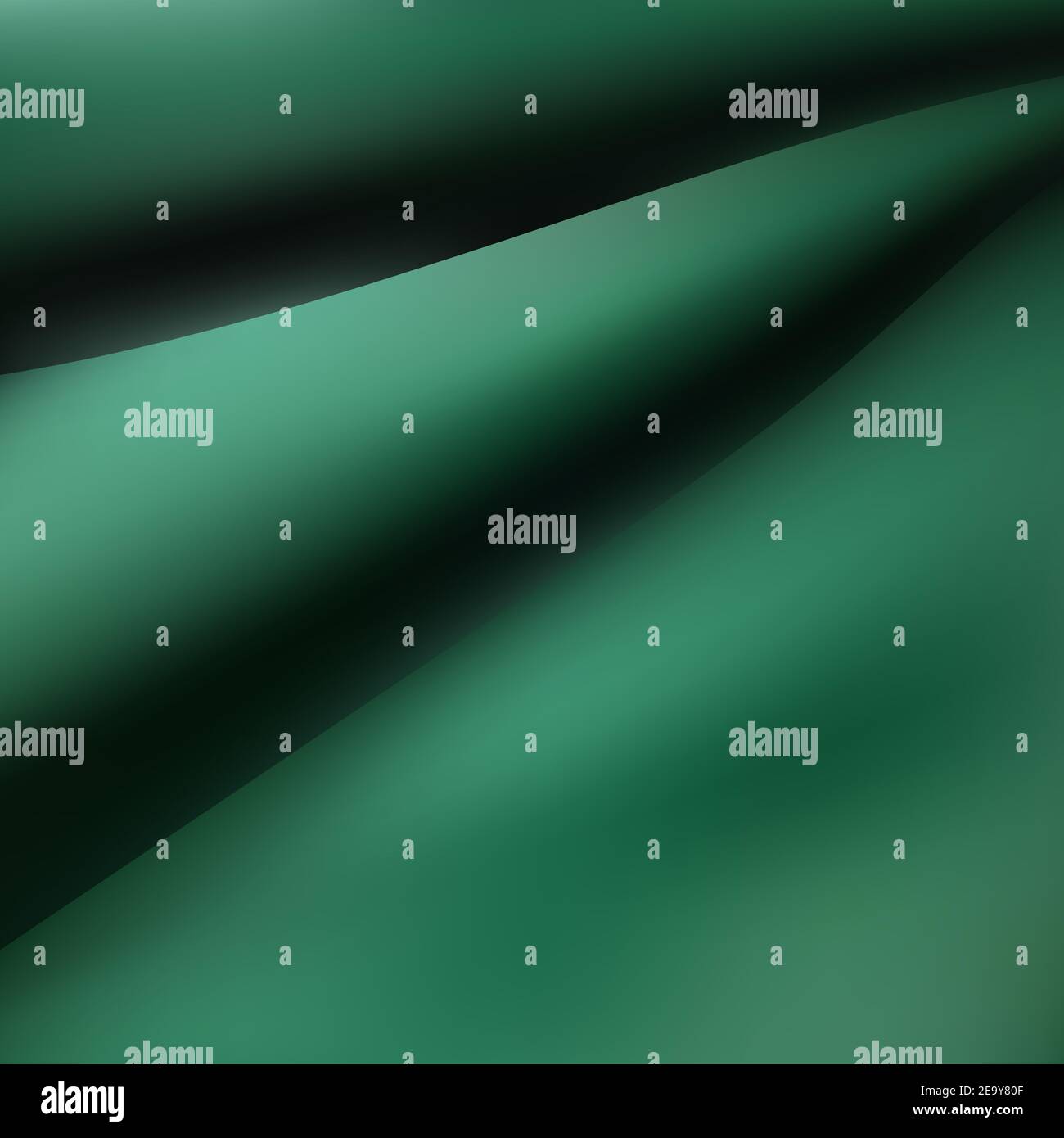 Dark green wrinkled silk fabric. Beauty and fashion. eps 10 Stock Photo ...