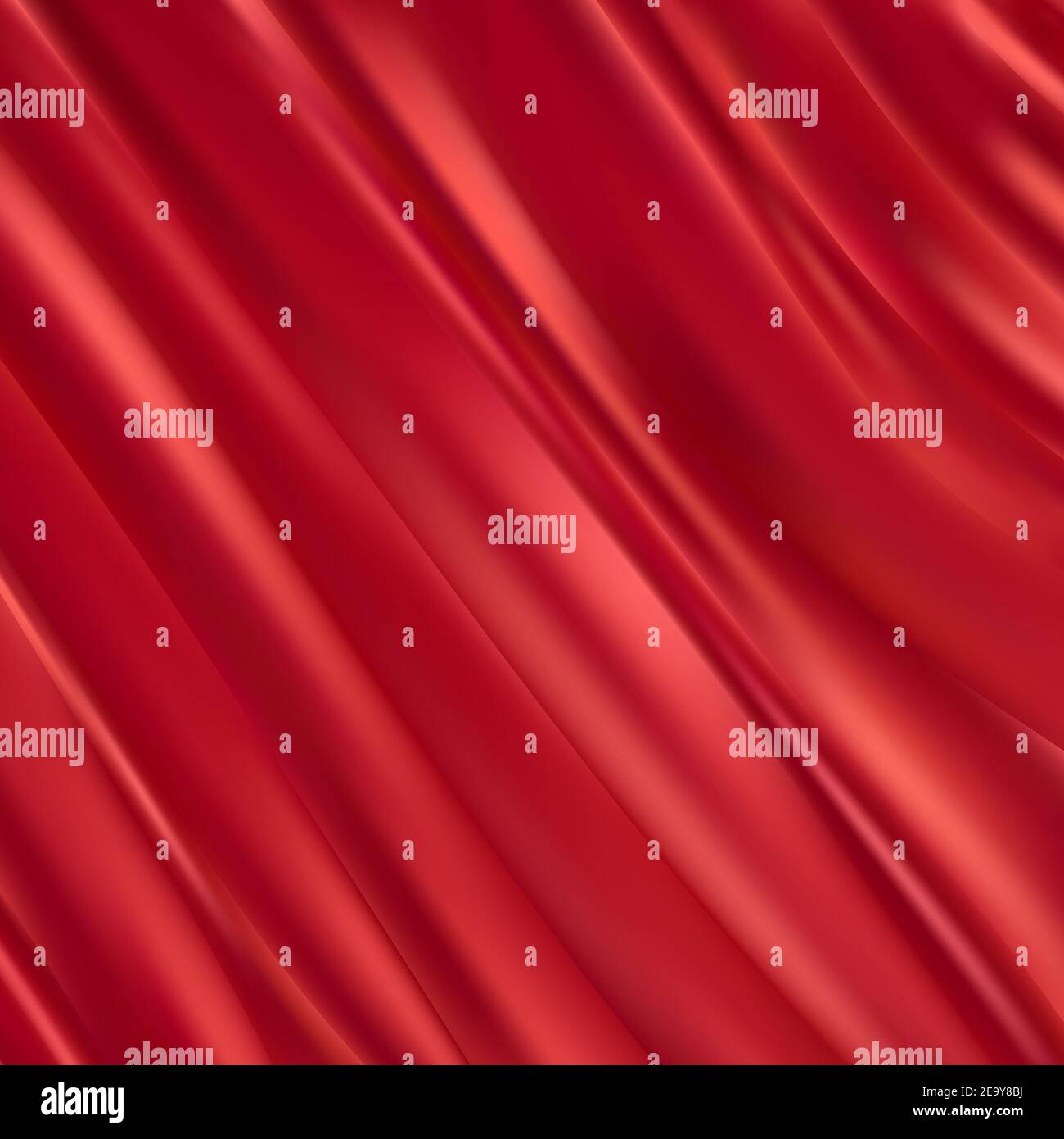 Red fabric folds hi-res stock photography and images - Alamy