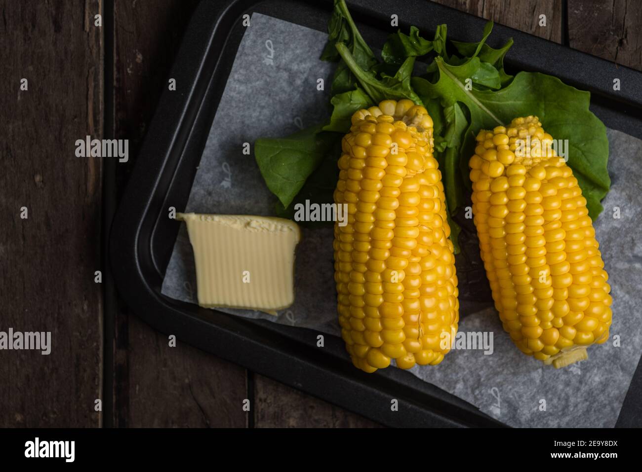 corn with butter Stock Photo - Alamy