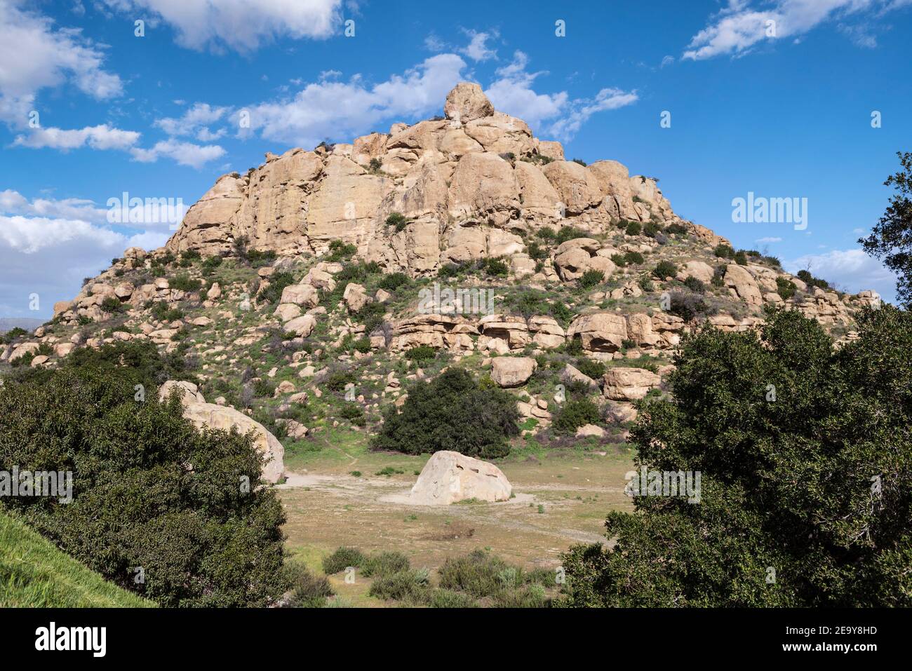 View of Stoney Point Park in the Chatsworth neighborhood of Los Angeles ...