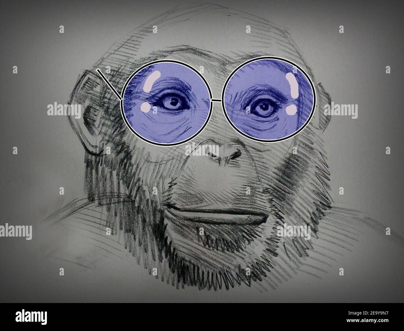 Monkey Sketch High Resolution Stock Photography and Images - Alamy