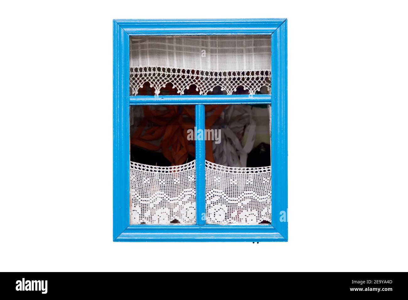 Vintage farmhouse window Cut Out Stock Images & Pictures - Alamy
