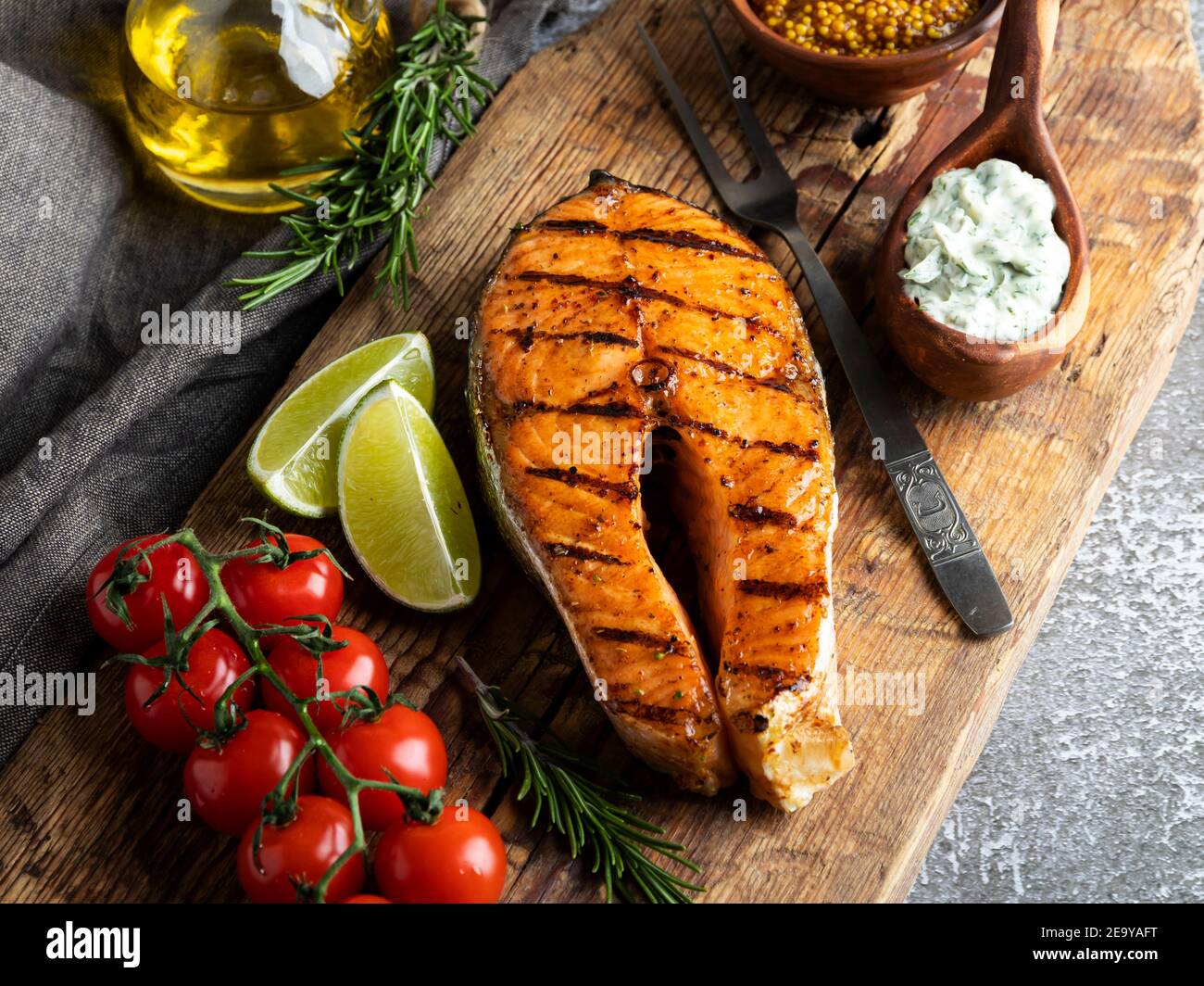 Restaurant menu board fish hi-res stock photography and images - Alamy