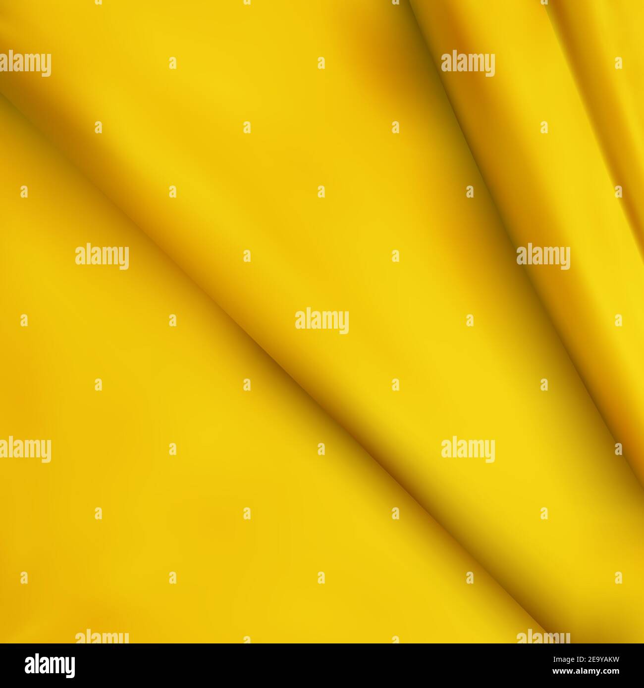 Yellow wrinkled fabric. Beauty and fashion. Textiles, decor. eps 10 ...