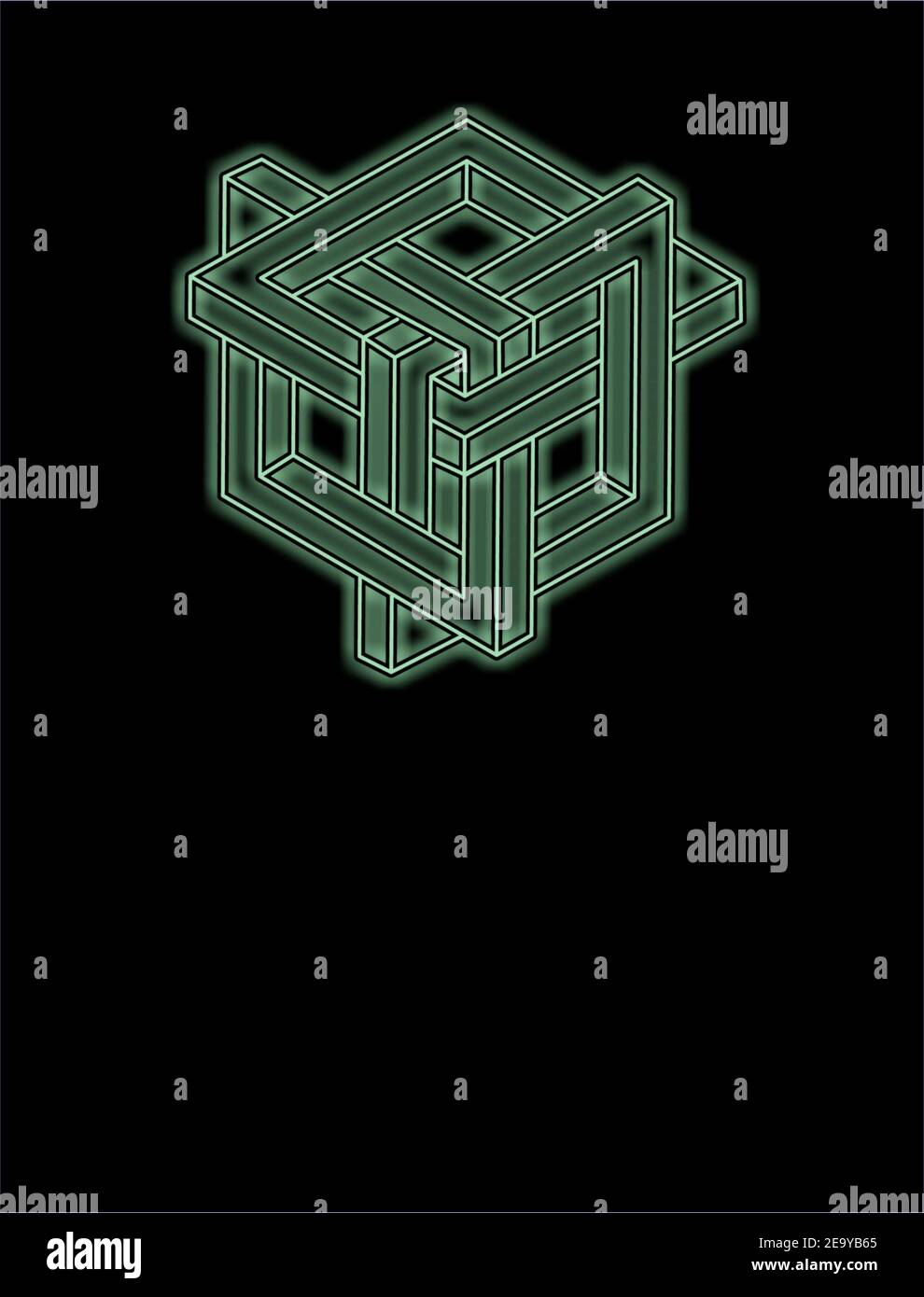 Abstract geometric background with regular shapes Stock Photo - Alamy