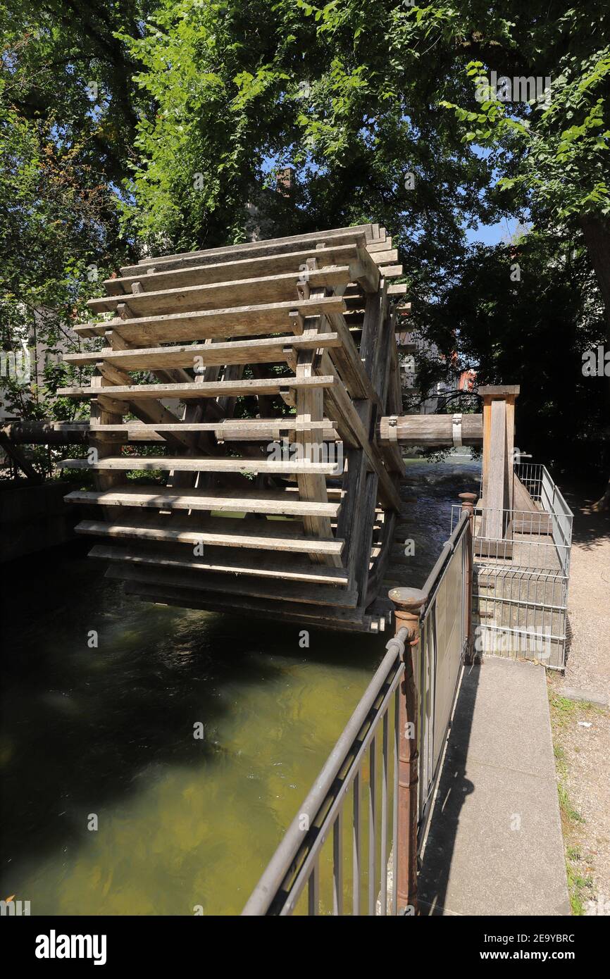 Water wheel history hydropower hi-res stock photography and images - Alamy