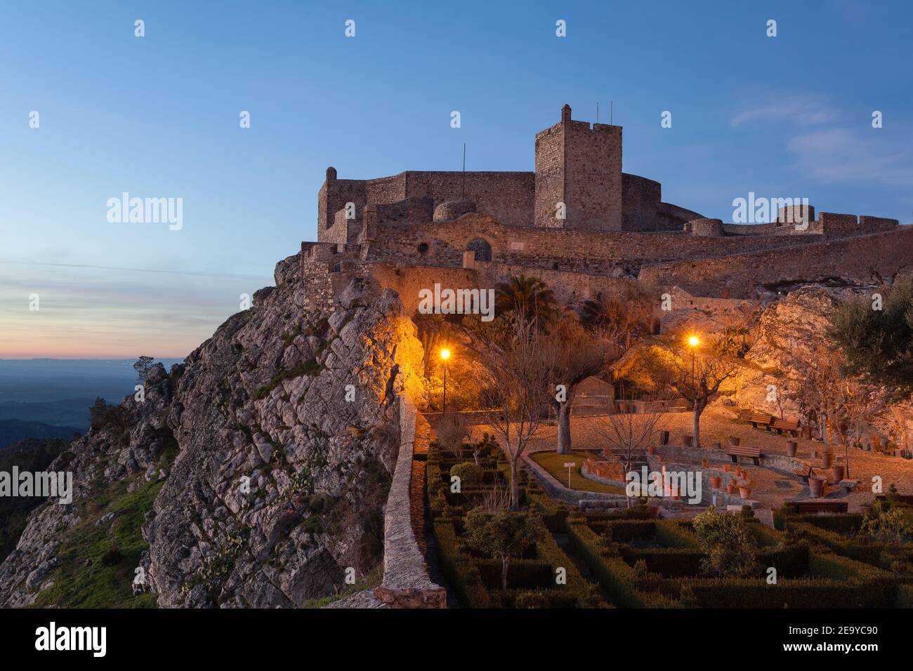 Medieval castle marvao alentejo portugal hi-res stock photography and ...
