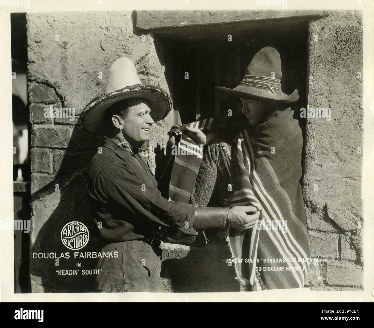 DOUGLAS FAIRBANKS Sr in HEADIN' SOUTH 1918 directors ALLAN DWAN and ...